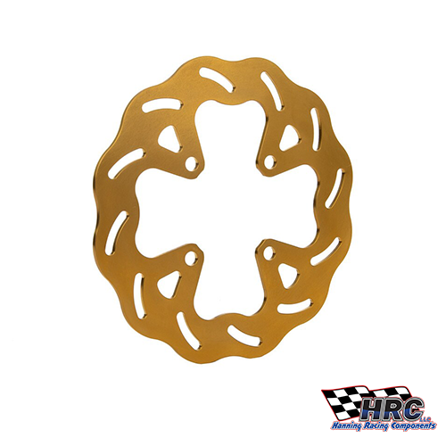 Hyper Titanium Brake Rotor, Jr Sprint - Hanning Micro Sprint Parts