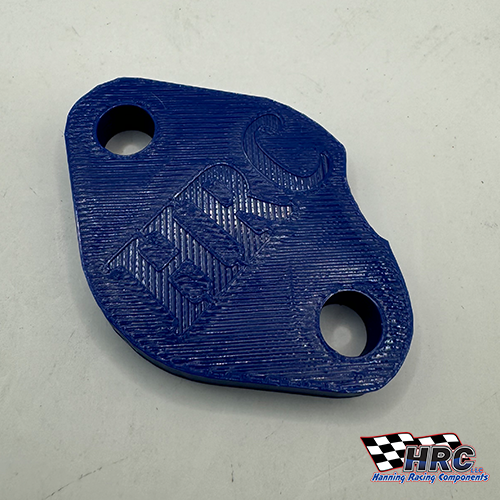 HRC Briggs exhaust port cover - Hanning Micro Sprint Parts